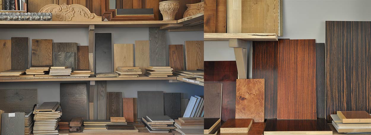 Atelier Deletraz : Ebenisterie - Sélection des bois et des placages